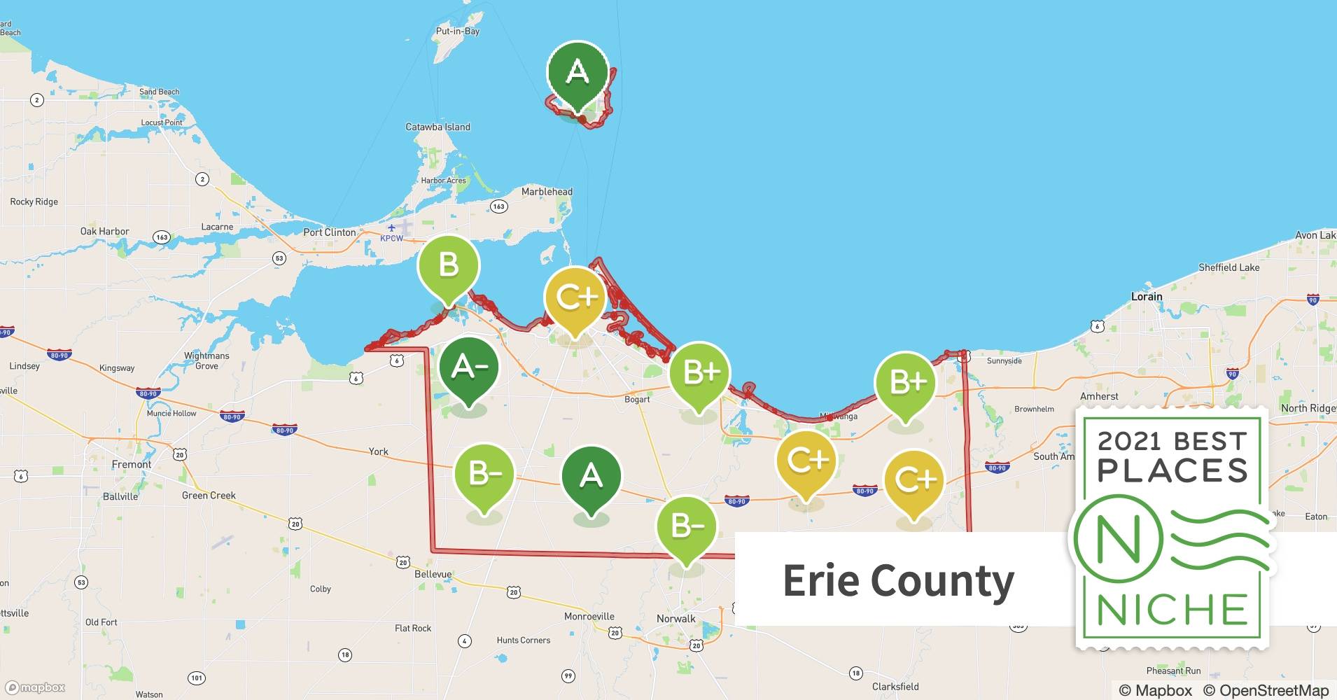 2021 Best Places to Live in Erie County, OH - Niche