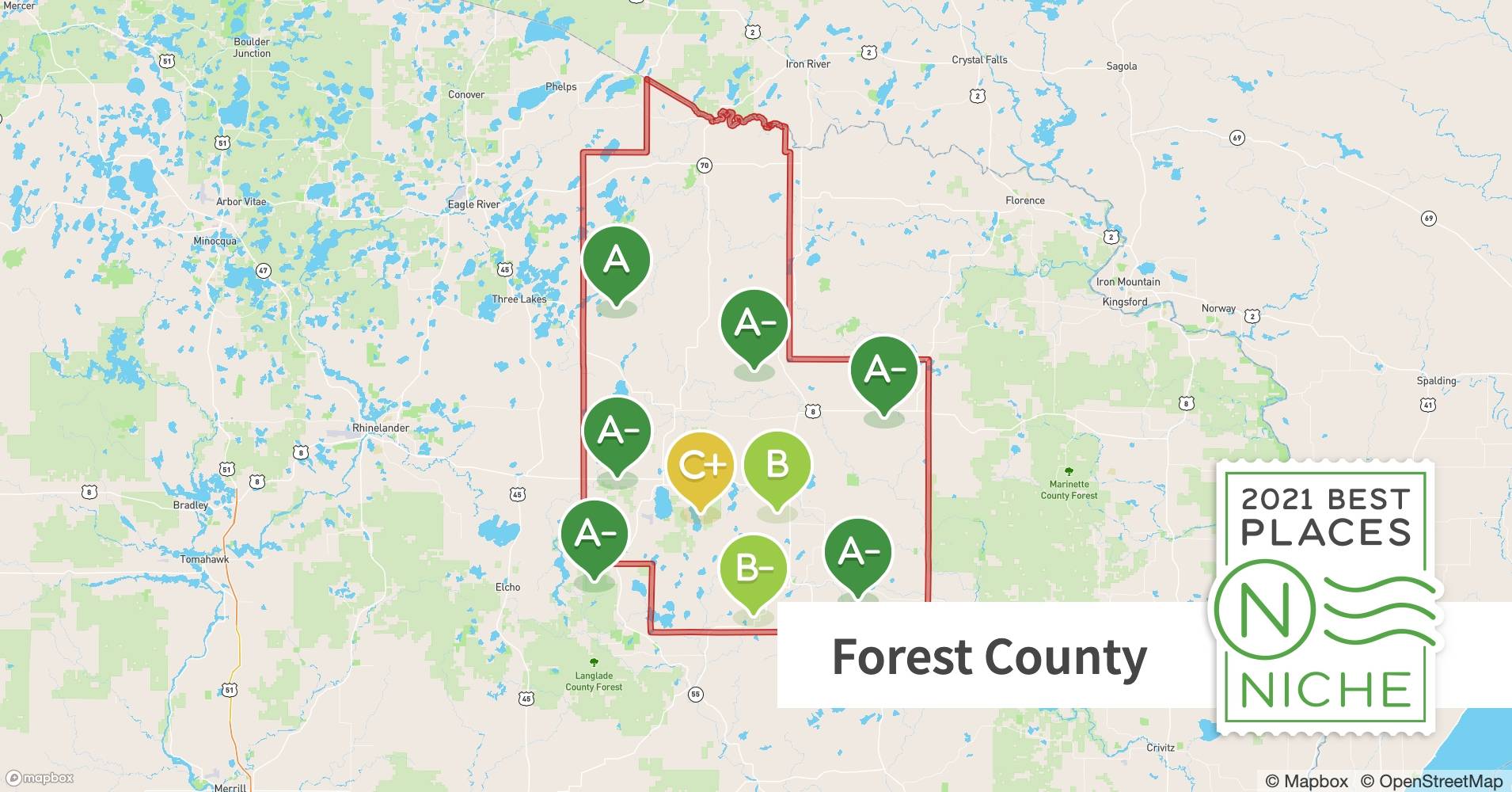 2021 Best Places to Live in Forest County, WI - Niche