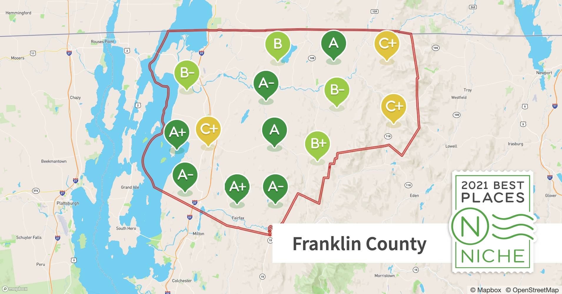 2021 Best Places to Live in Franklin County, VT - Niche