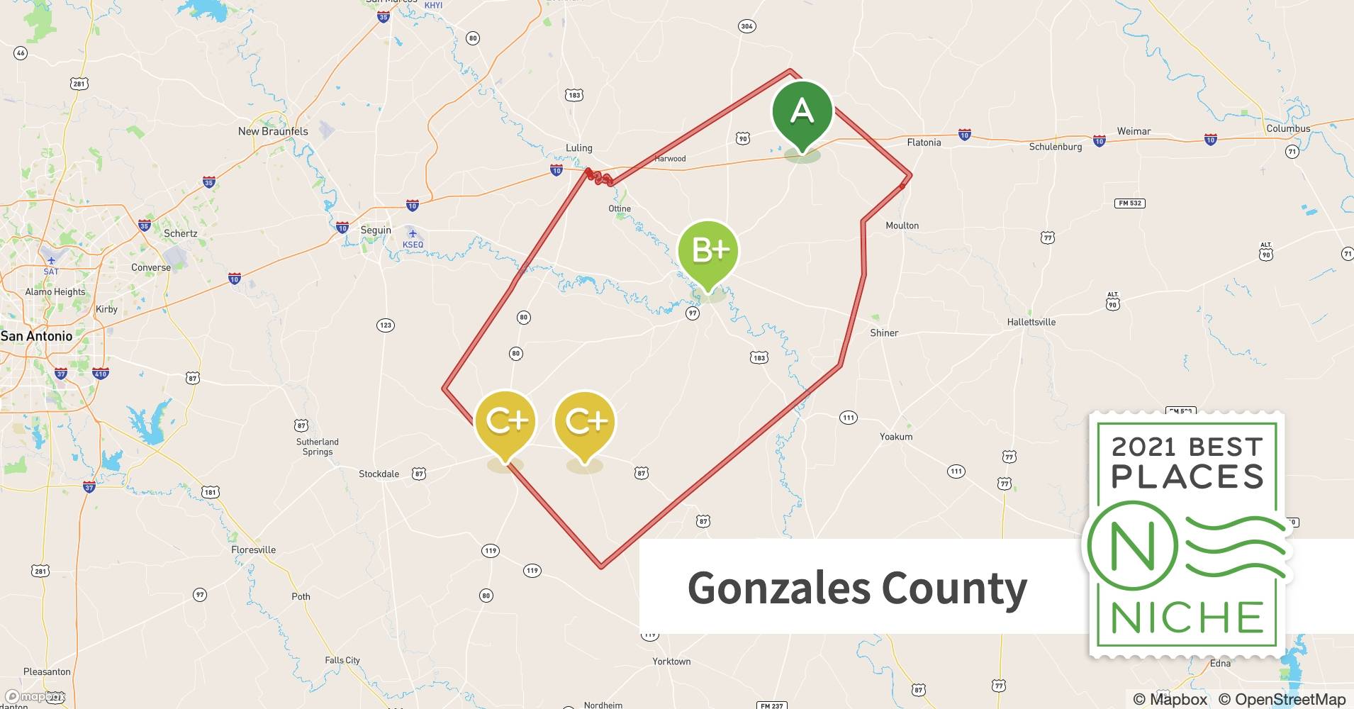 2021 Best Places to Live in Gonzales County, TX - Niche