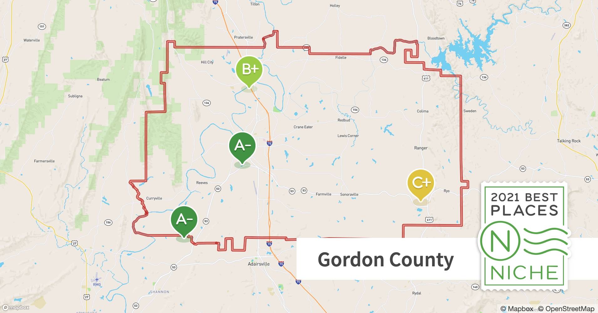 2021 Best Places to Live in Gordon County, GA - Niche
