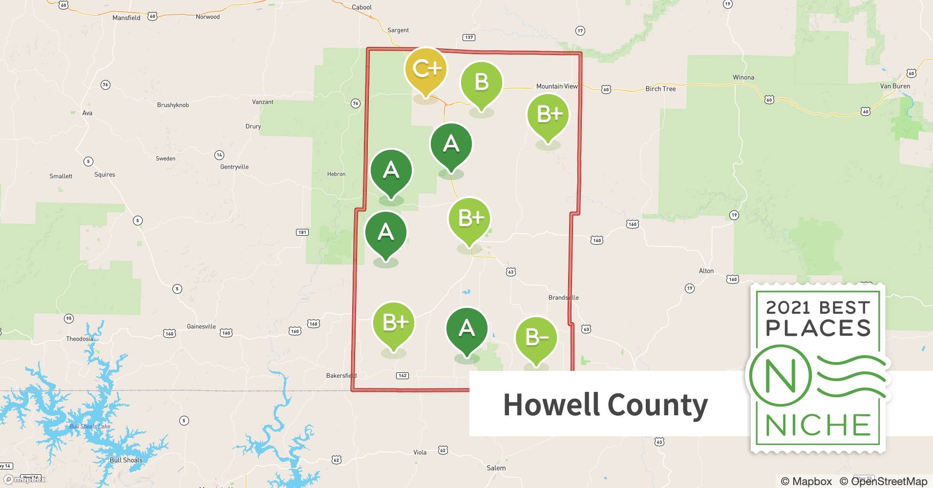 2021 Best Places to Live in Howell County, MO - Niche