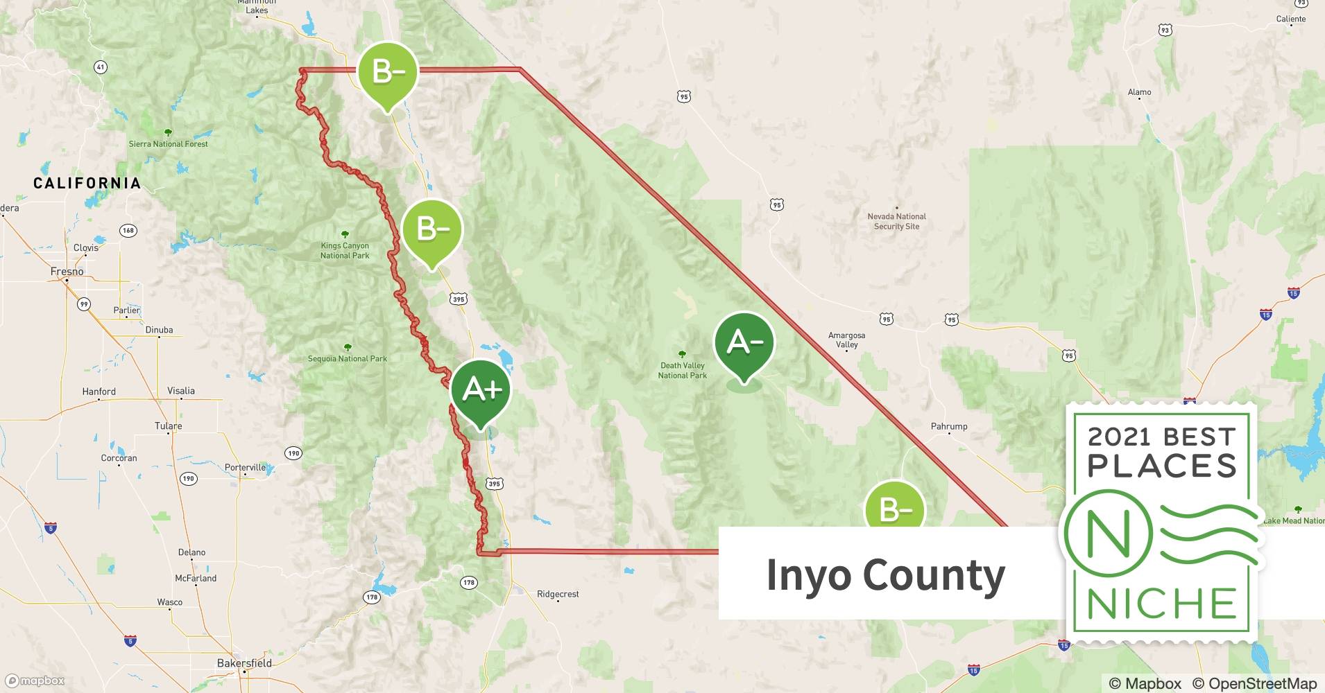 2021 Best Places to Live in Inyo County, CA - Niche