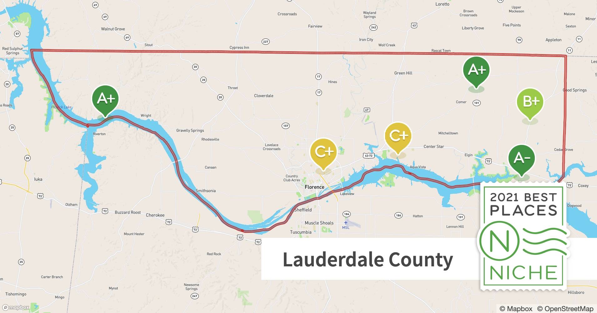 2021 Best Places to Live in Lauderdale County, AL - Niche