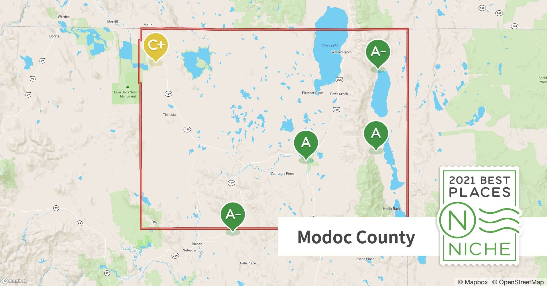 2021 Most Diverse Places to Live in Modoc County, CA - Niche