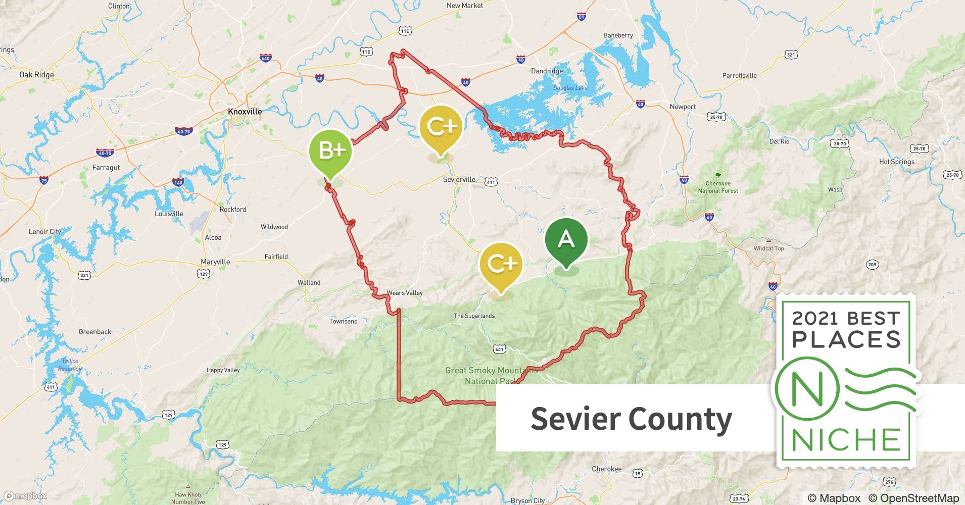 2021 Best Places to Live in Sevier County, TN - Niche