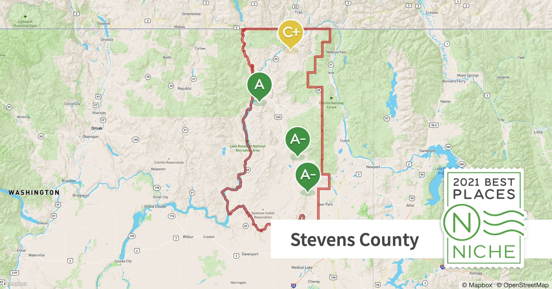 2021 Best Places to Raise a Family in Stevens County, WA - Niche
