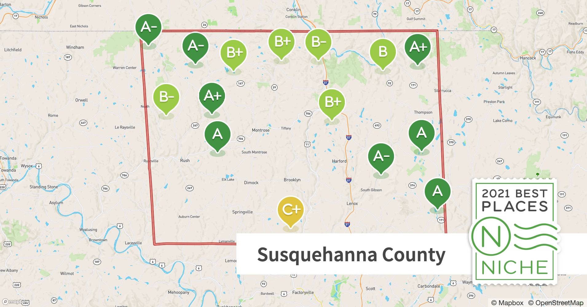 2021 Best Places to Live in Susquehanna County, PA - Niche