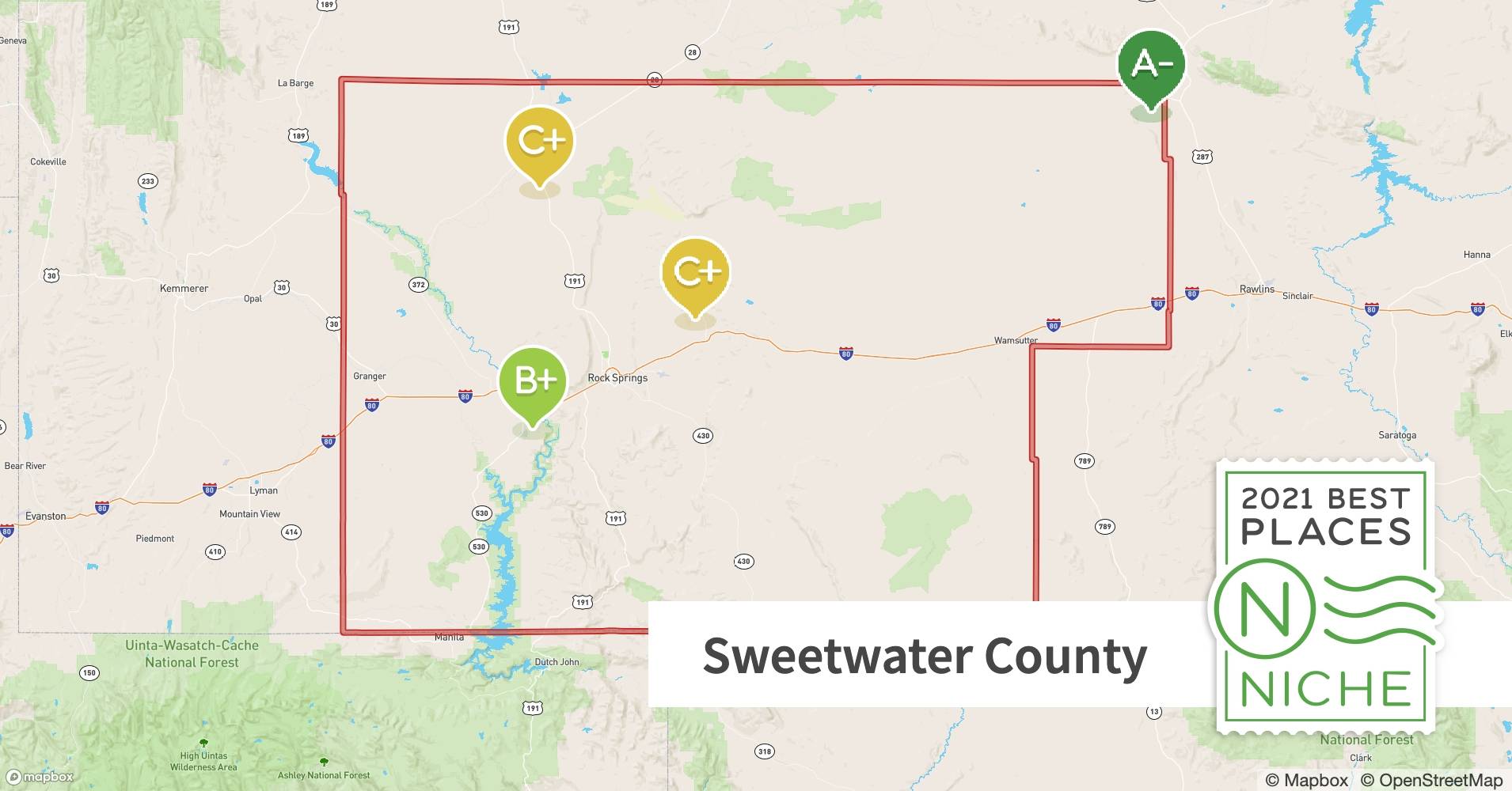 2021 Best Places to Live in Sweetwater County, WY - Niche
