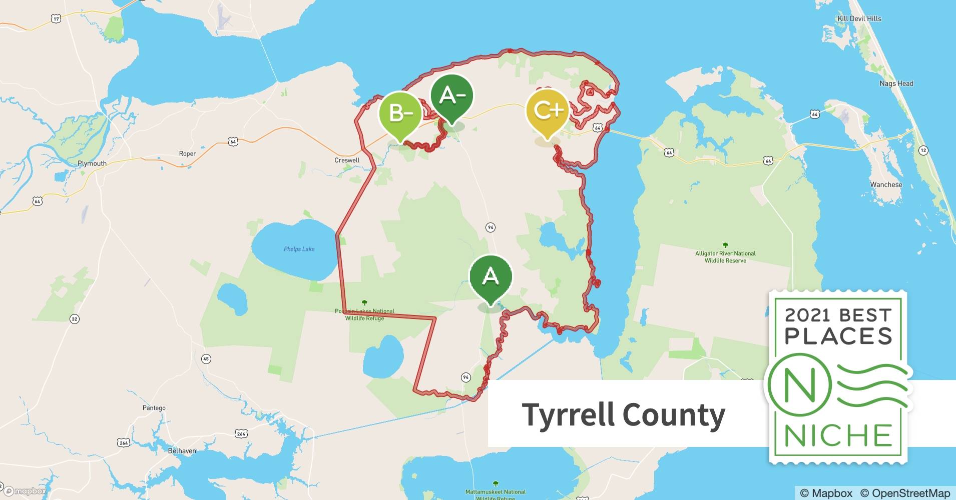2021 Best Places to Live in Tyrrell County, NC - Niche