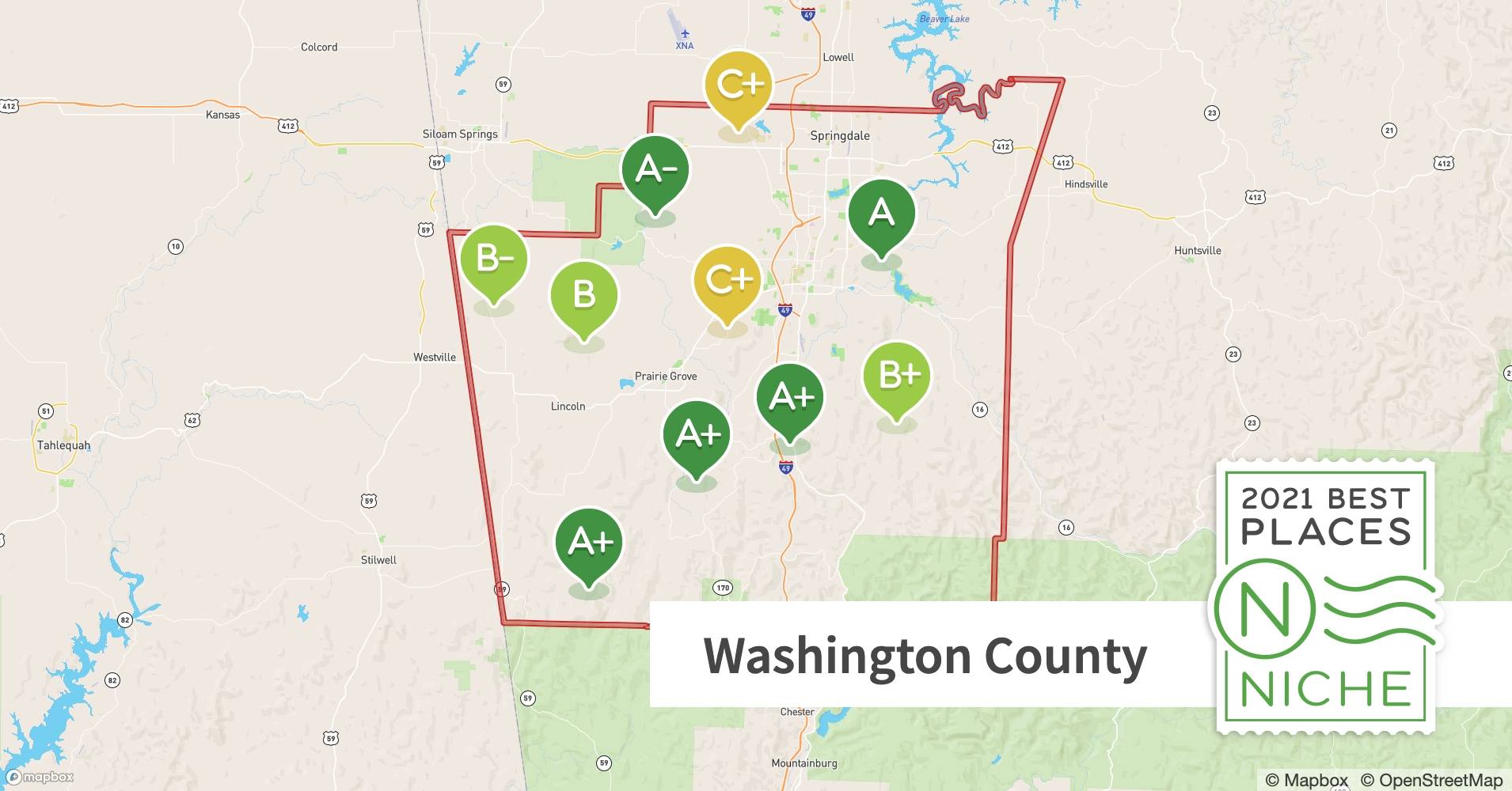 2021 Best Places to Live in Washington County, AR - Niche