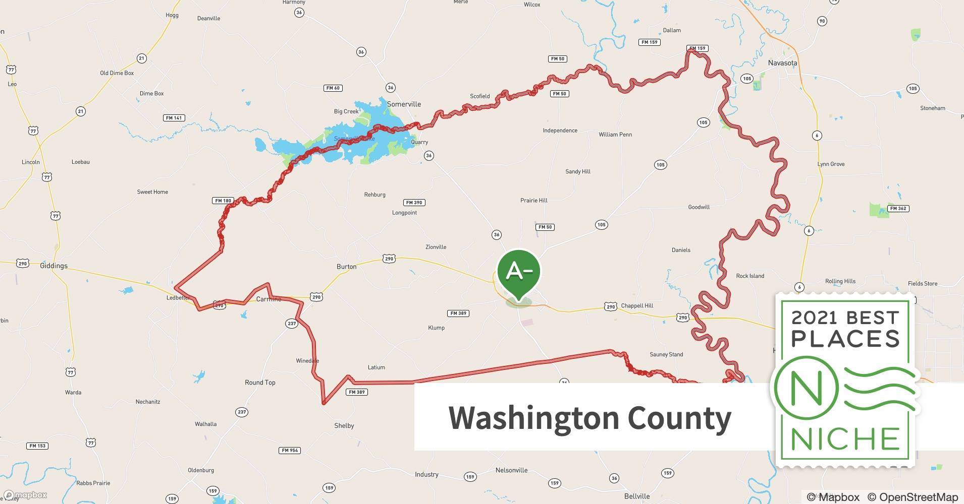 2021 Safe Places to Live in Washington County, TX - Niche