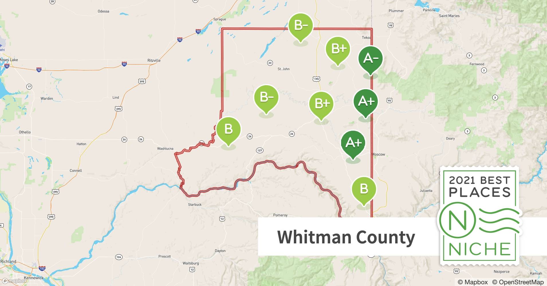 2021 Best Places to Live in Whitman County, WA - Niche