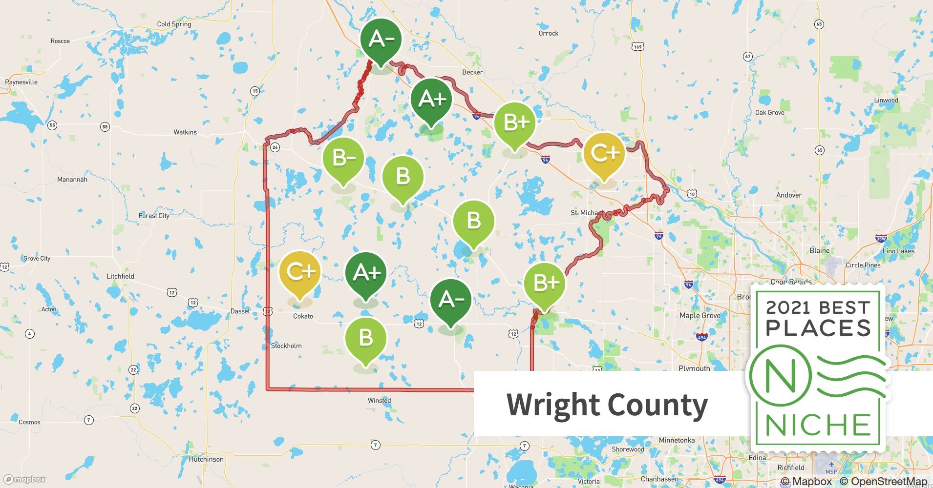 2021 Best Places to Live in Wright County, MN - Niche