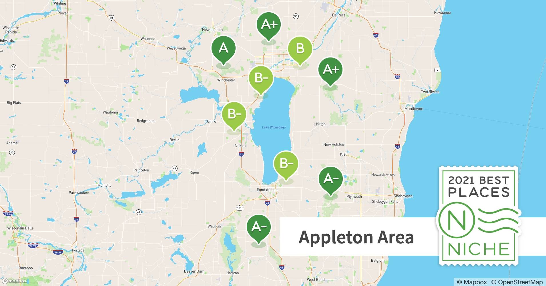 2021 Best Appleton Area Suburbs to Live - Niche