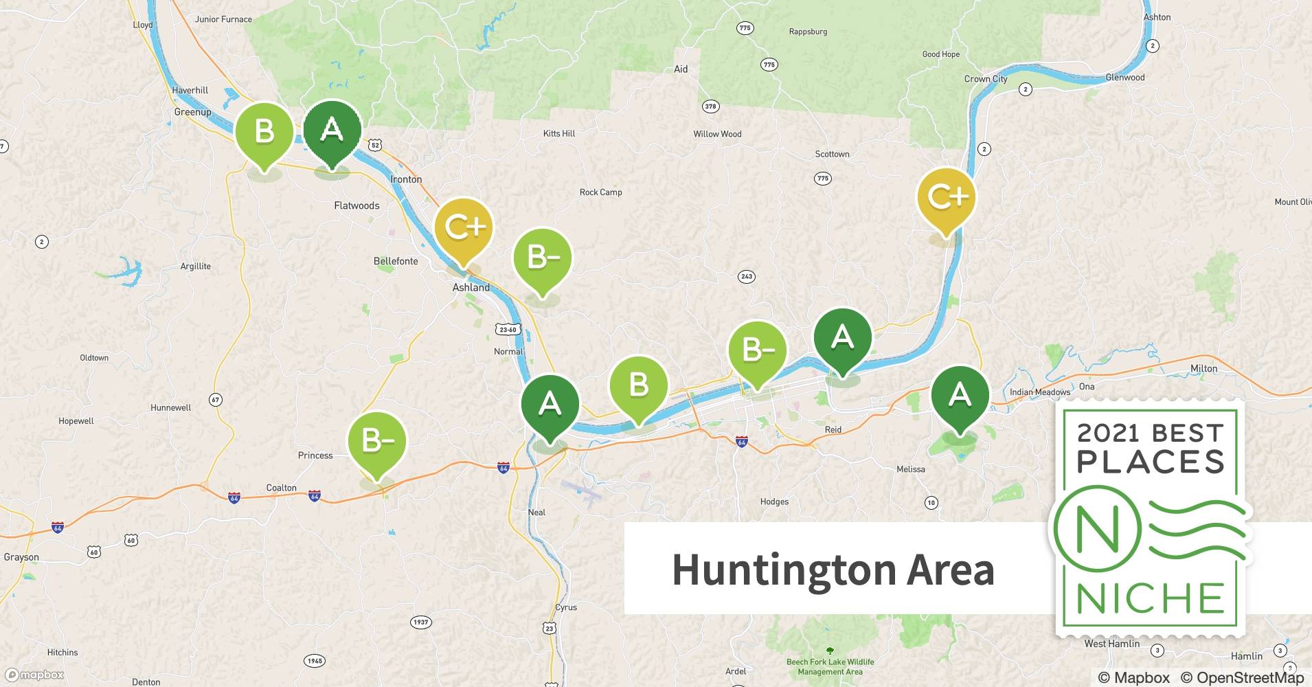 2021 Best Huntington Area Suburbs to Live - Niche