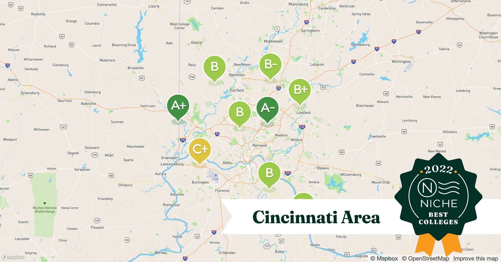 2022 Best Colleges in Cincinnati Area - Niche