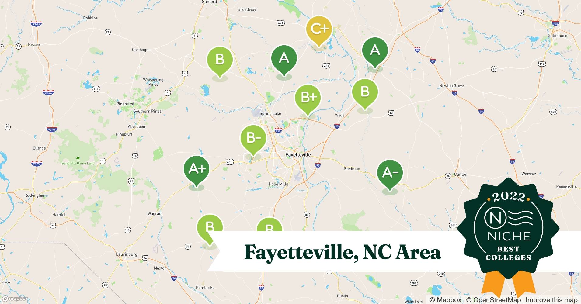 2022 Best Colleges in Fayetteville, NC Area - Niche