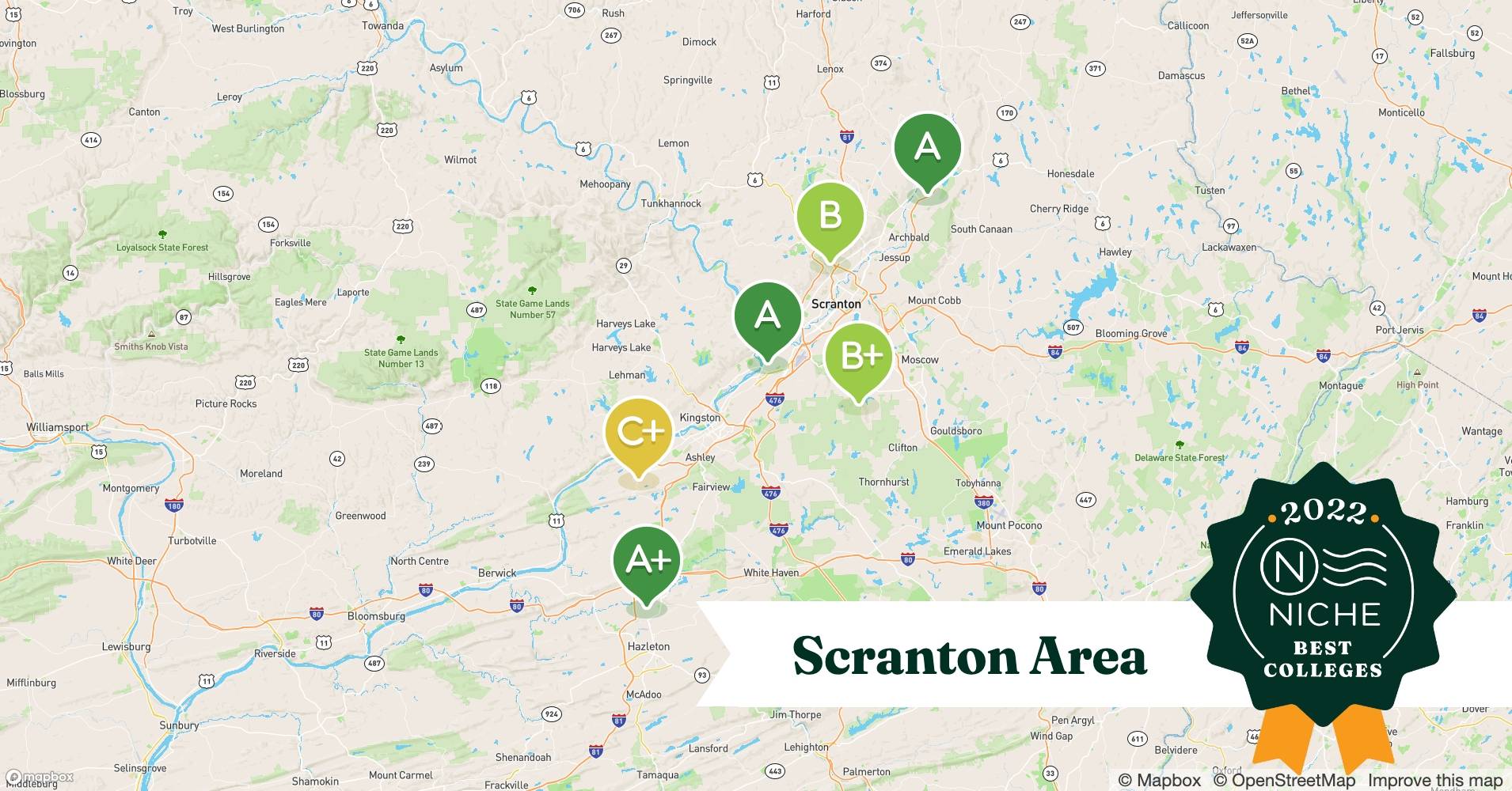 2022 Best Colleges in Scranton Area - Niche