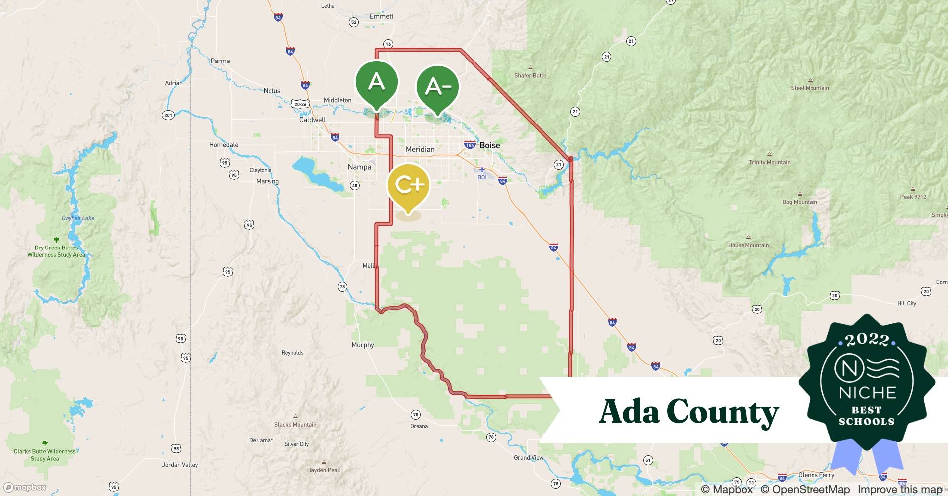 School Districts in Ada County, ID - Niche