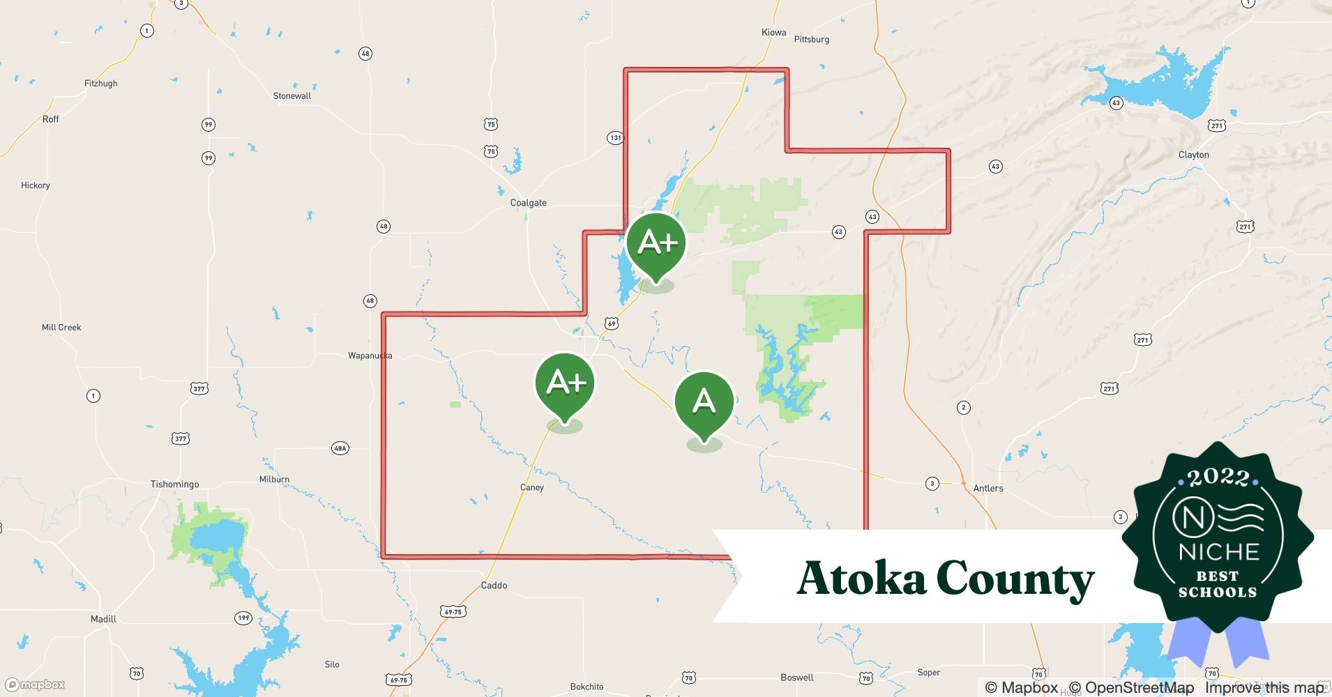 K-12 Schools in Atoka County, OK - Niche