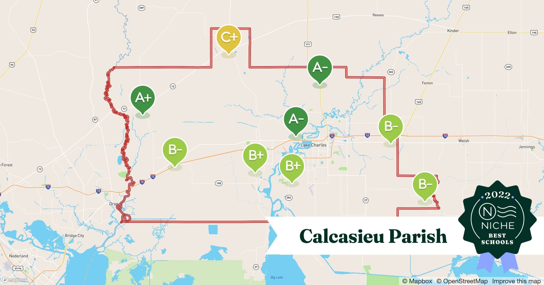 K-12 Schools in Calcasieu Parish, LA - Niche