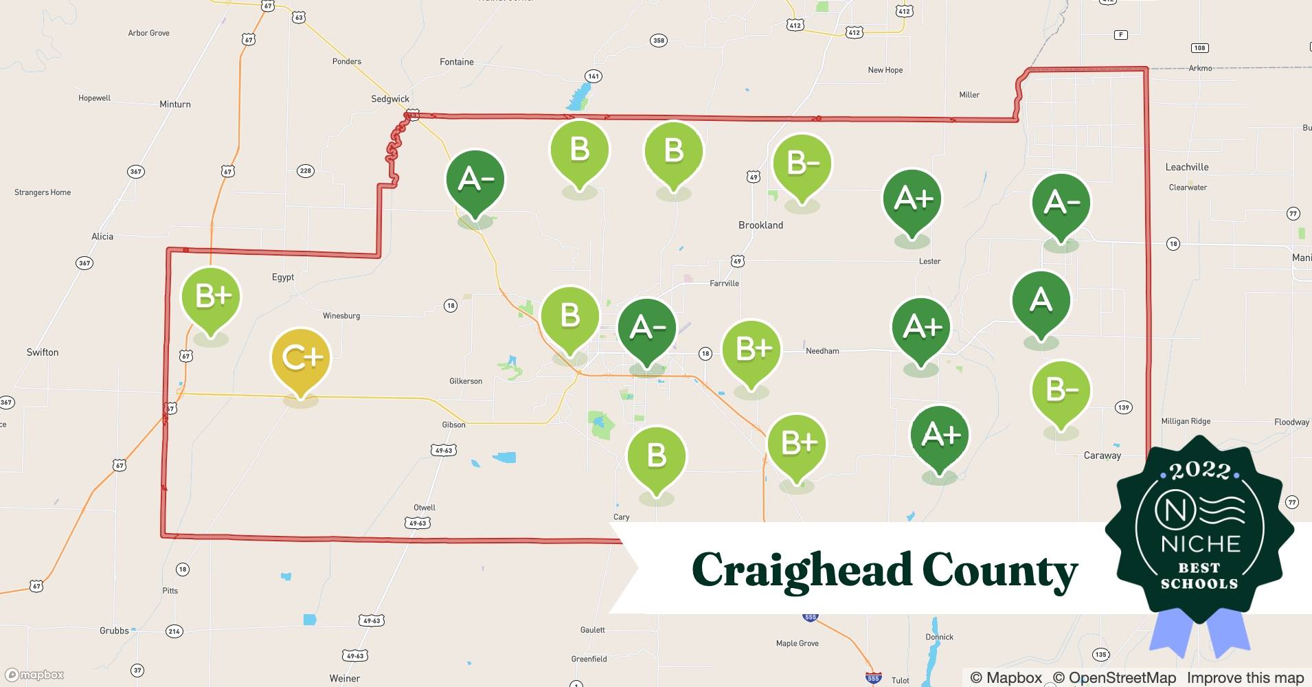 School Districts in Craighead County, AR - Niche