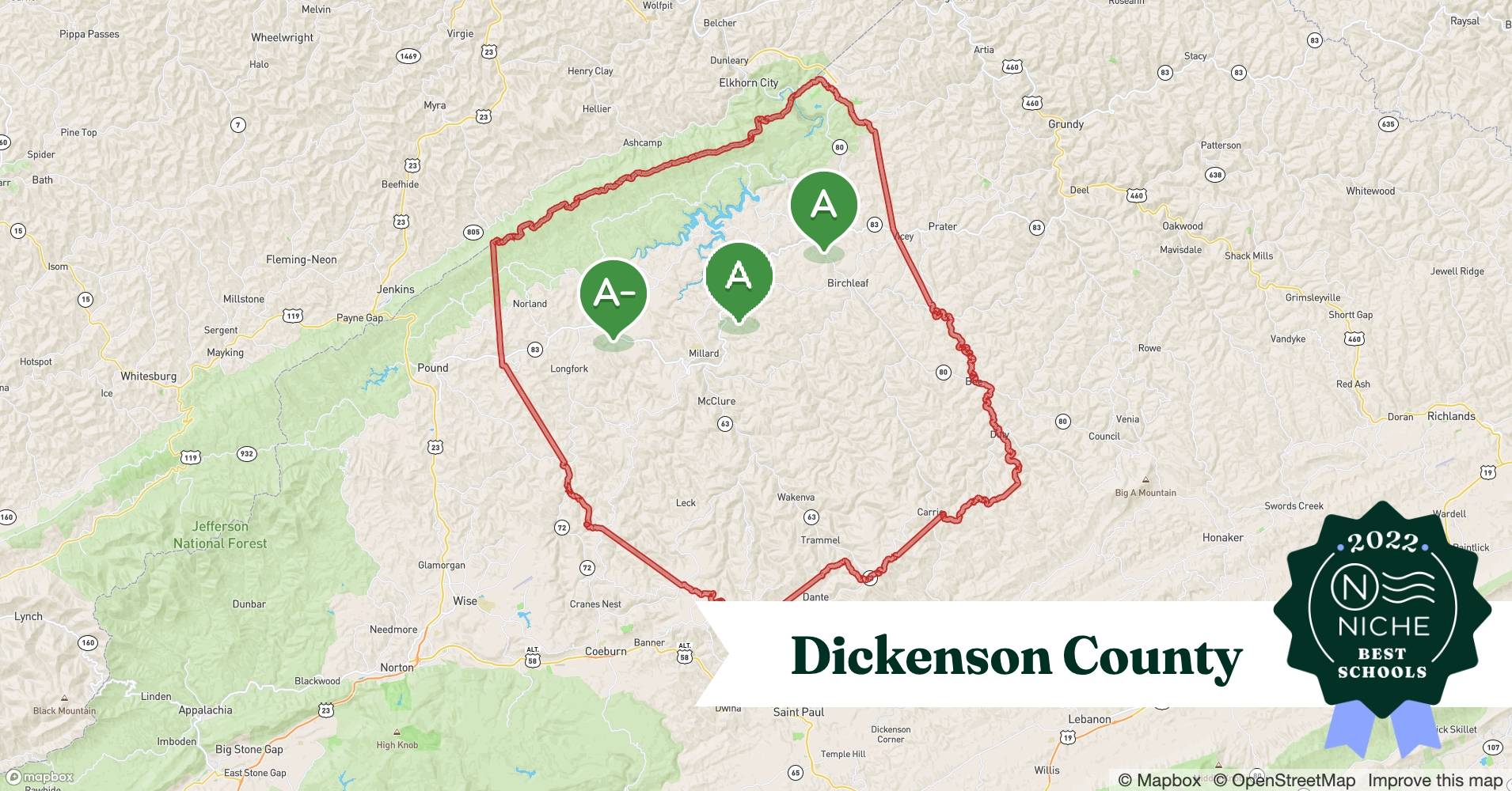 School Districts in Dickenson County, VA - Niche