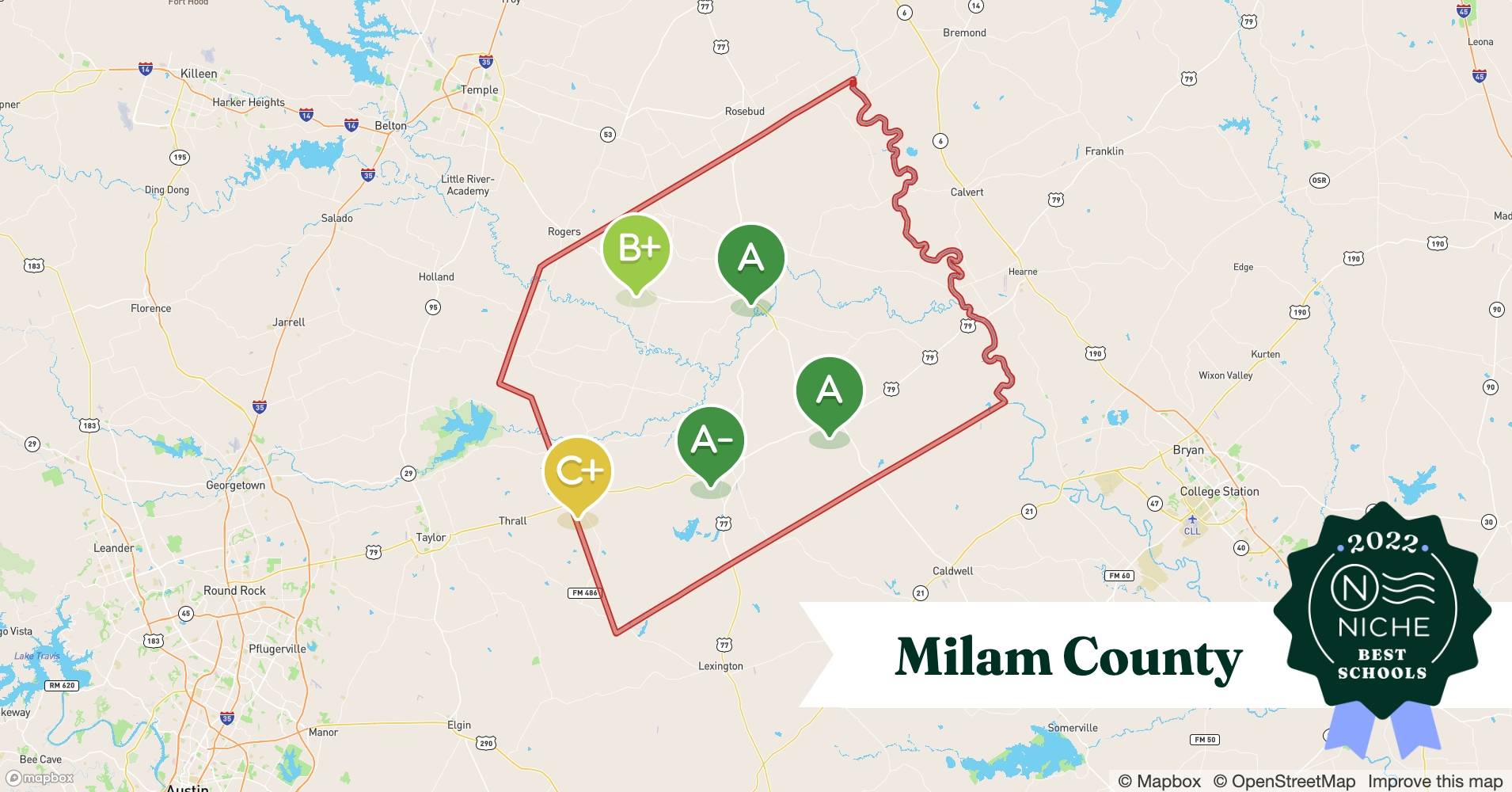 School Districts in Milam County, TX - Niche