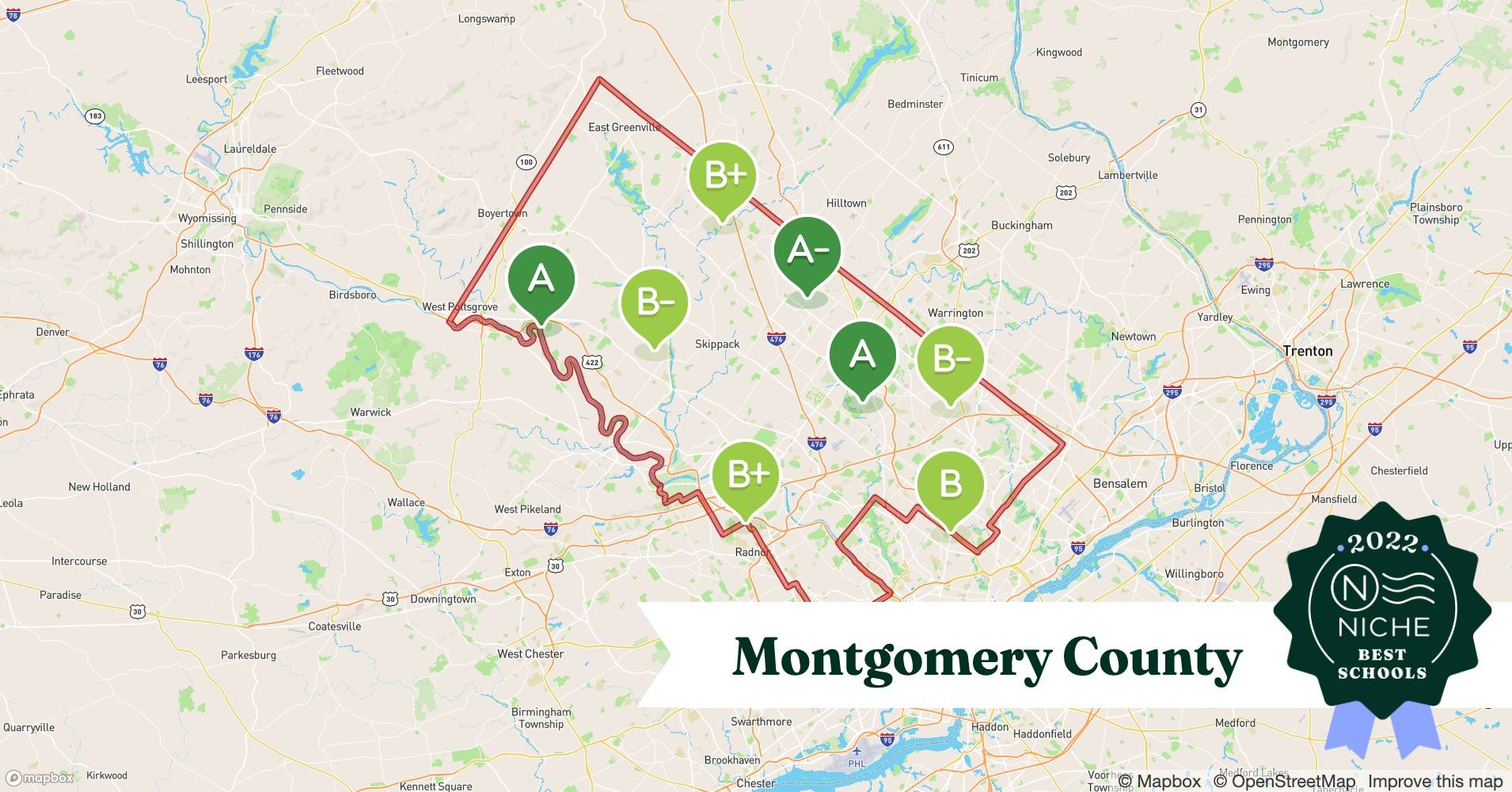 School Districts in Montgomery County, PA - Niche