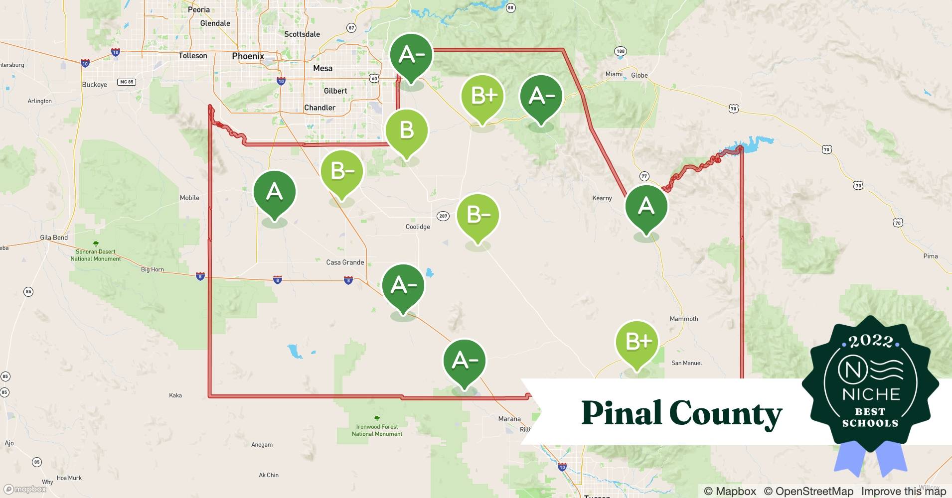 Middle Schools in Pinal County, AZ - Niche