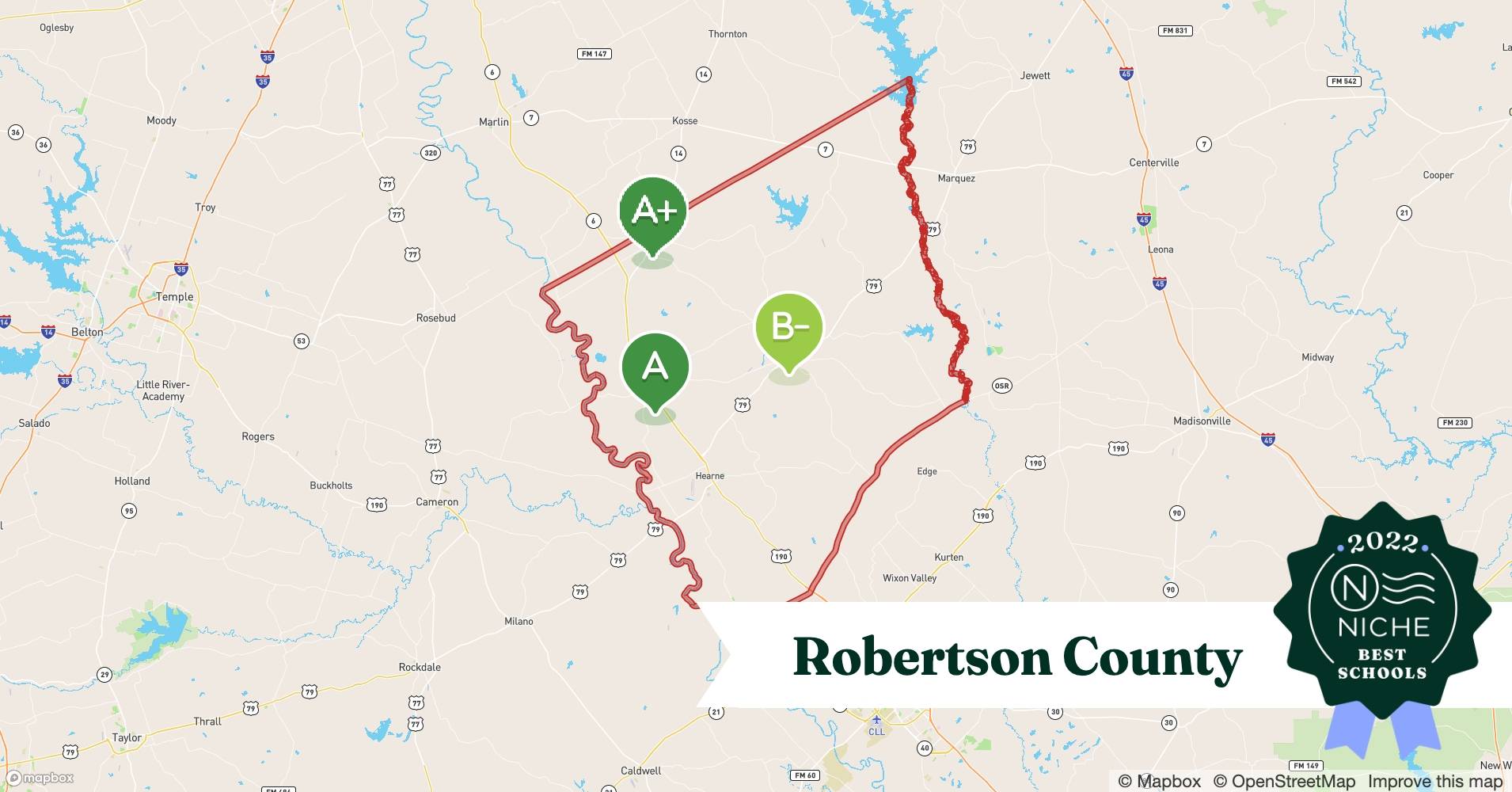 School Districts in Robertson County, TX - Niche