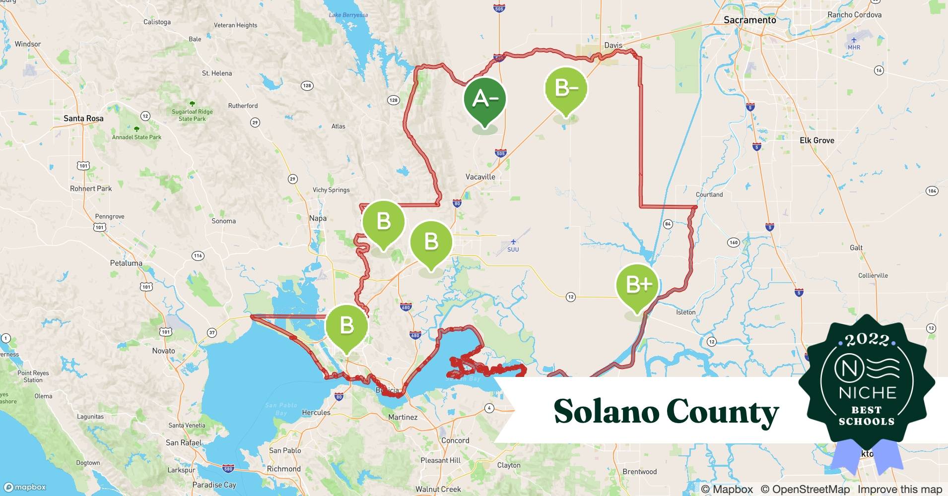 School Districts in Solano County, CA - Niche