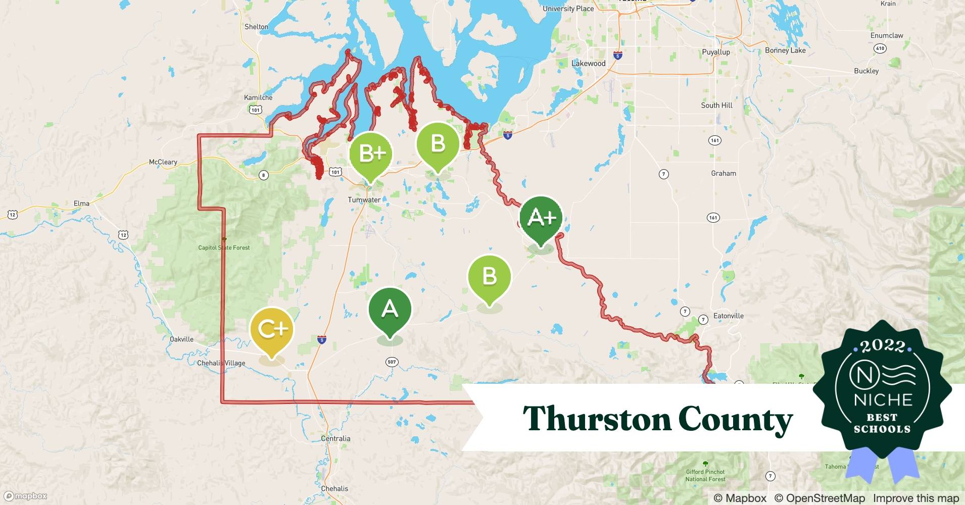 School Districts in Thurston County, WA - Niche