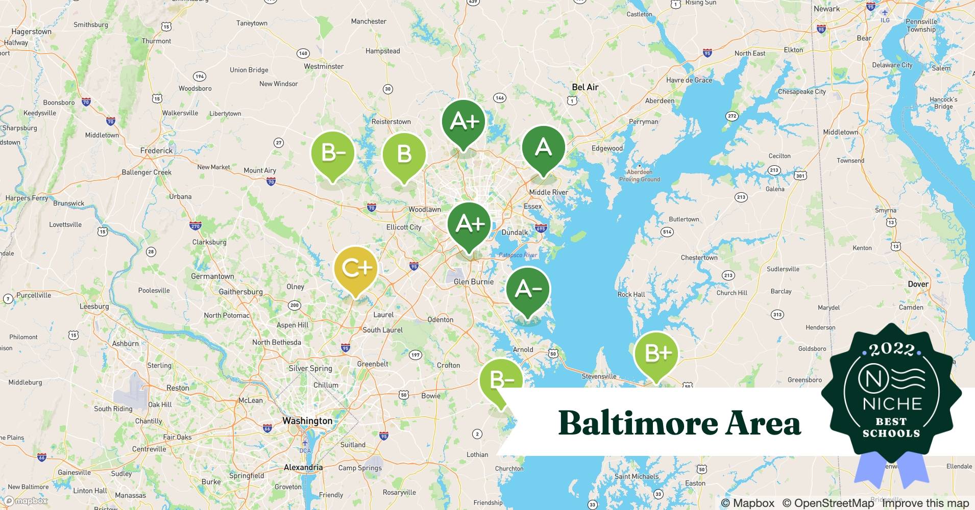 2022 Best School Districts in the Baltimore Area - Niche