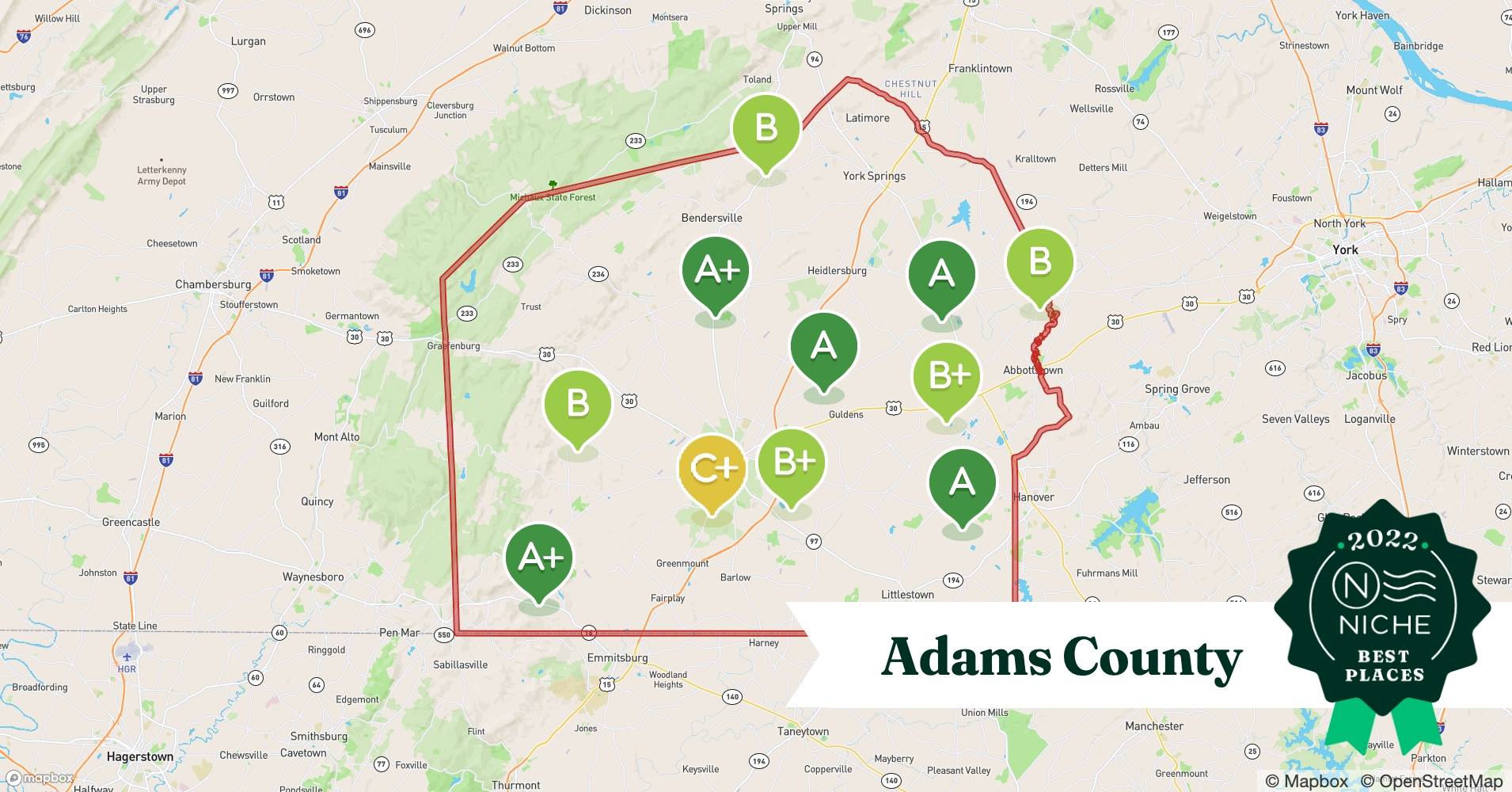 2022 Best Places to Live in Adams County, PA - Niche