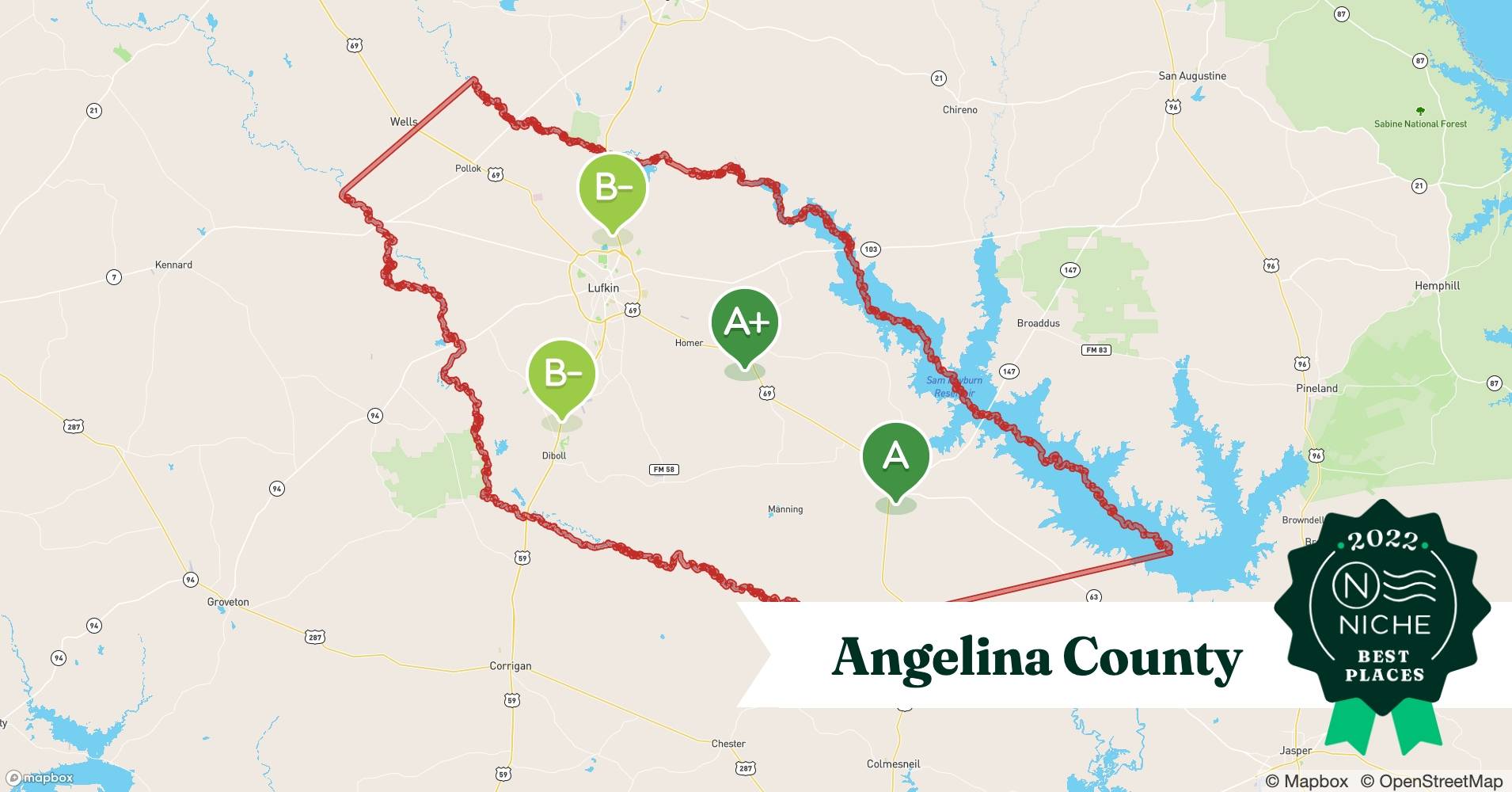 2022 Best Places to Live in Angelina County, TX - Niche