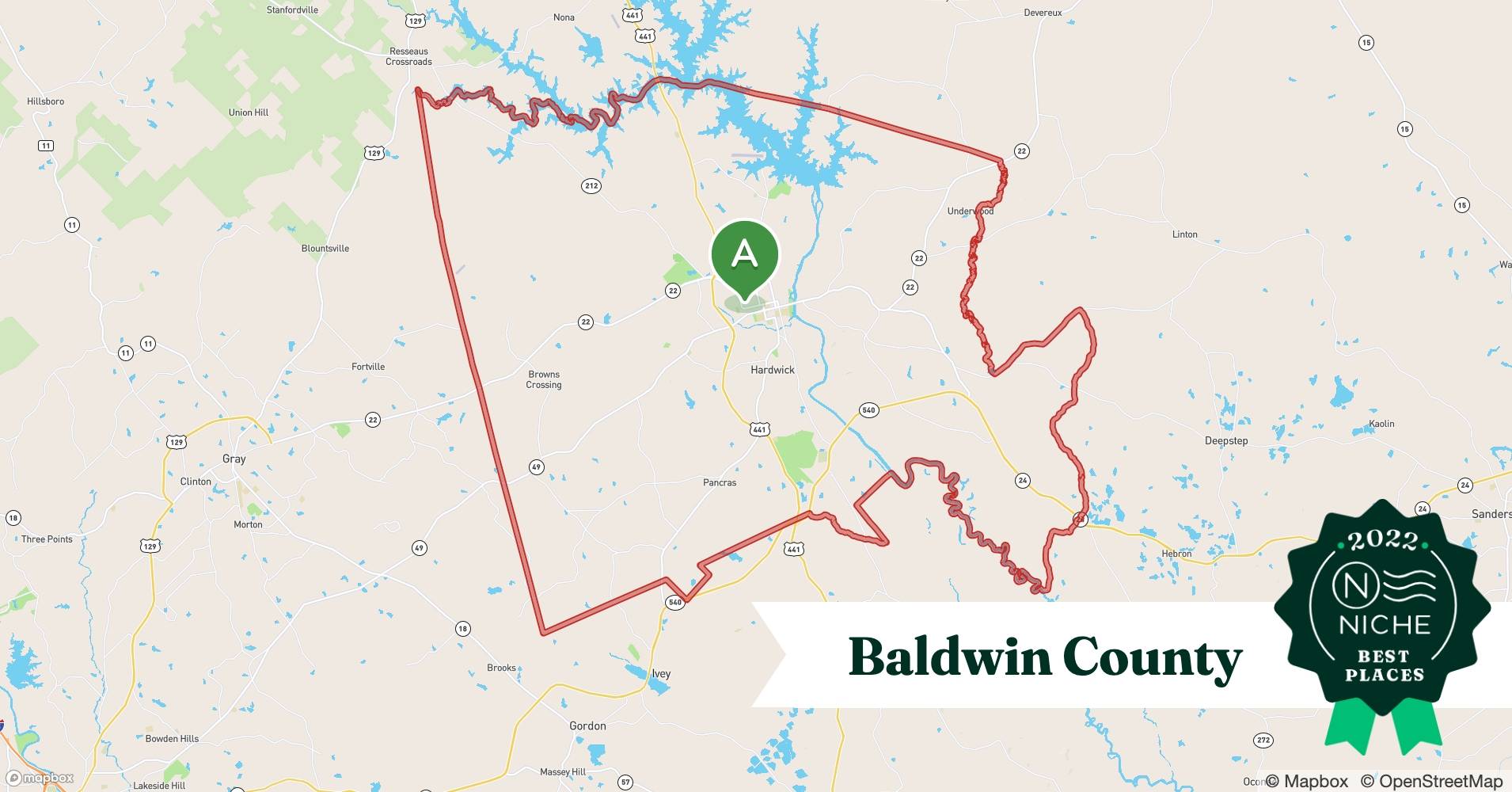 2022 Best Places to Live in Baldwin County, GA - Niche
