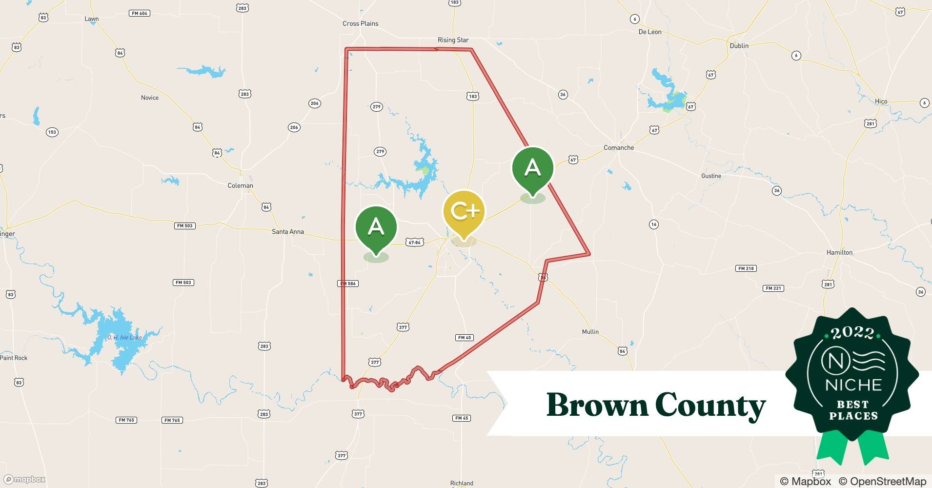 2022 Best Places to Live in Brown County, TX - Niche