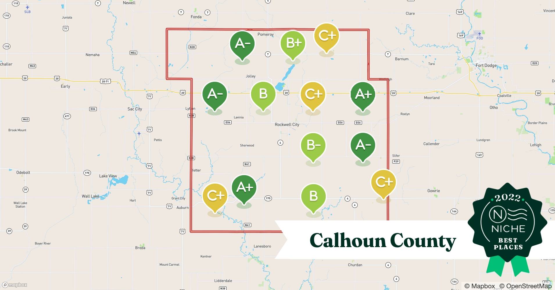 2022 Best Places to Raise a Family in Calhoun County, IA - Niche