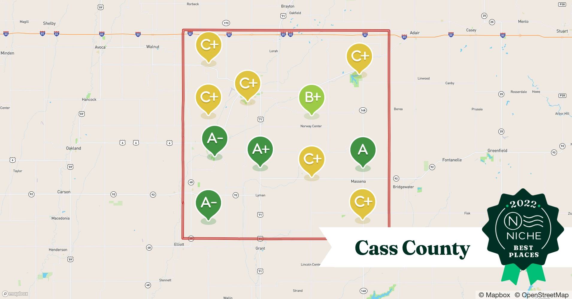 2022 Best Places to Live in Cass County, IA - Niche