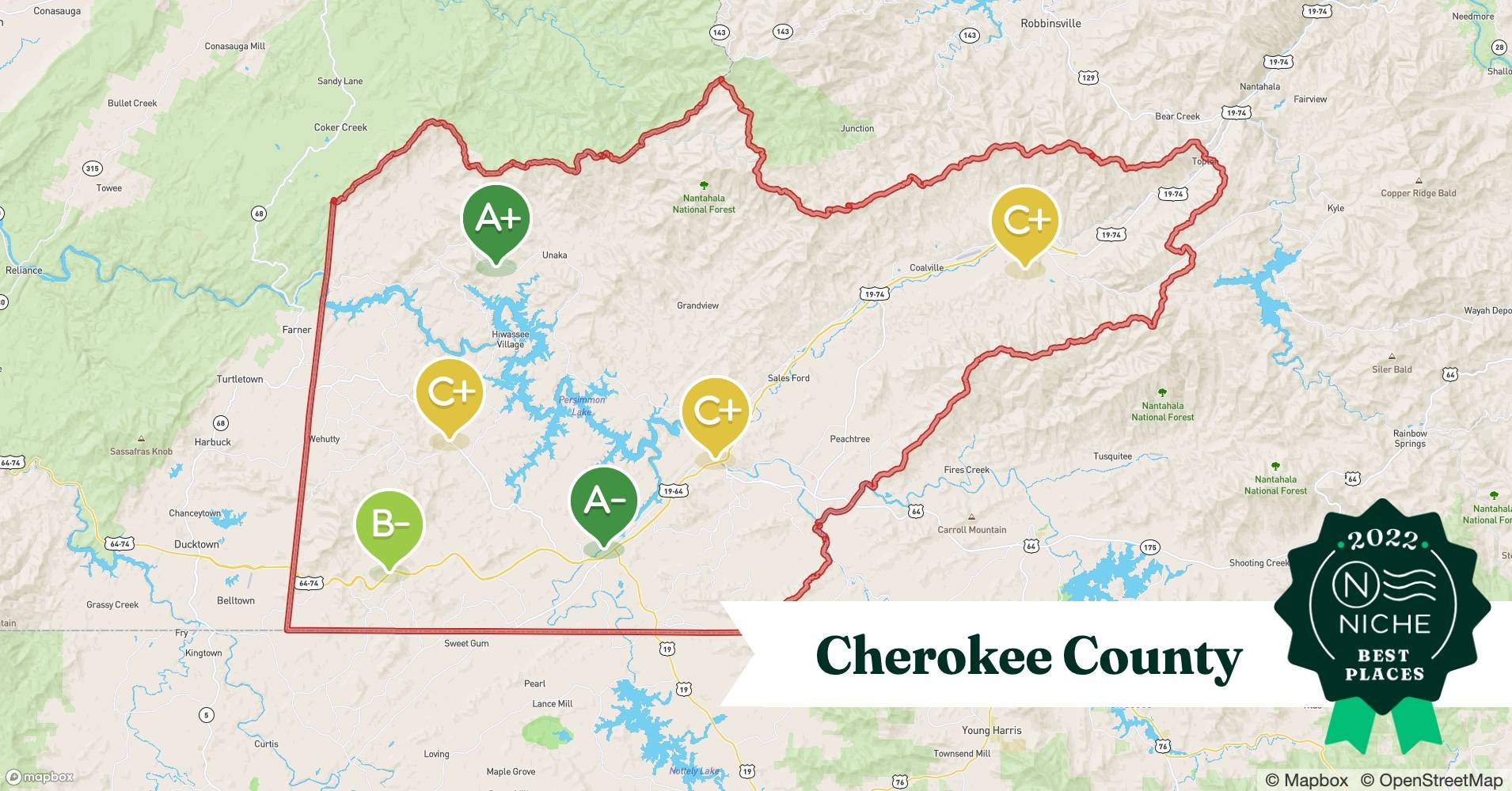 Best Cherokee County ZIP Codes to Live In - Niche
