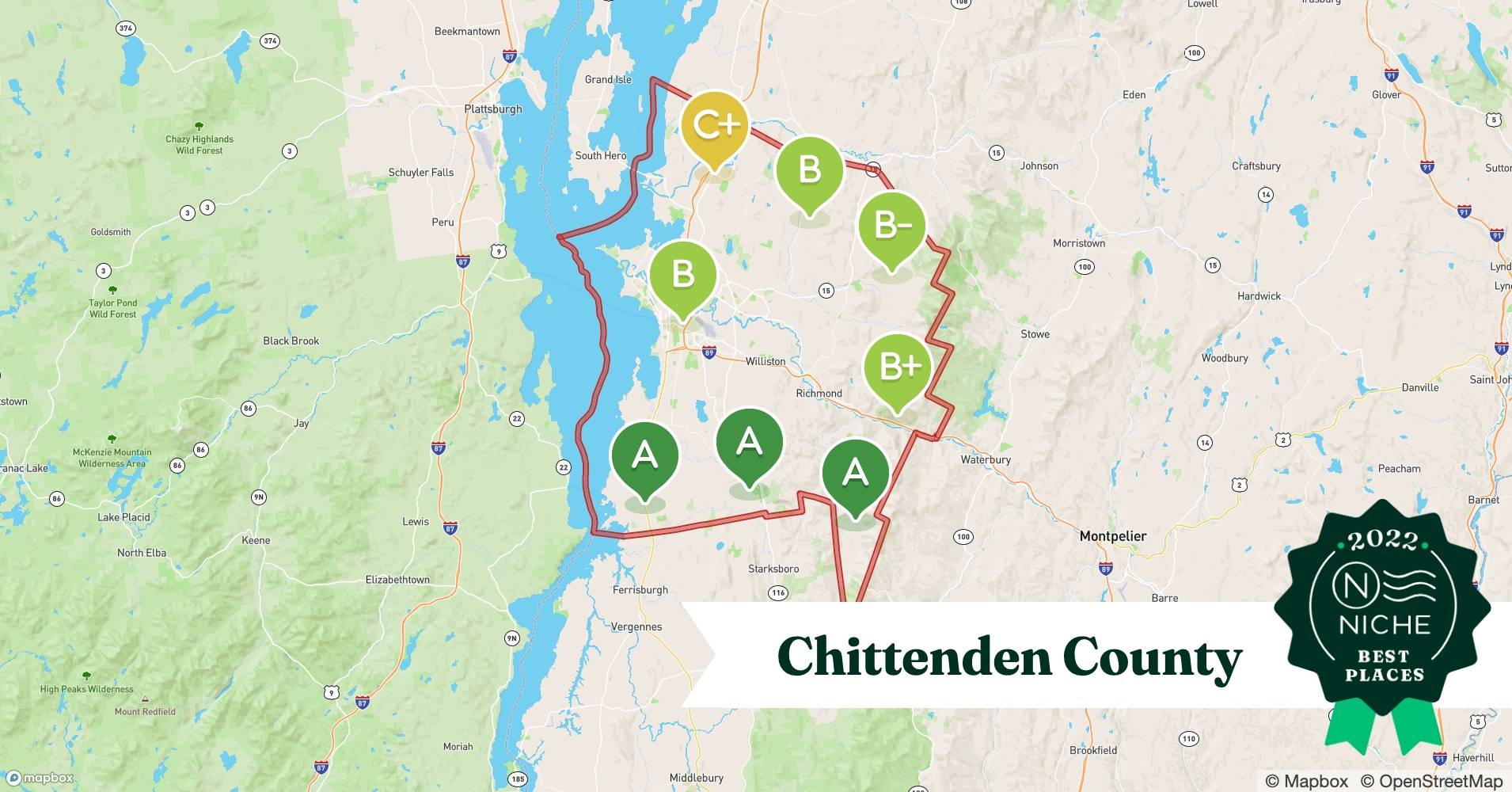 2022 Best Places to Live in Chittenden County, VT - Niche