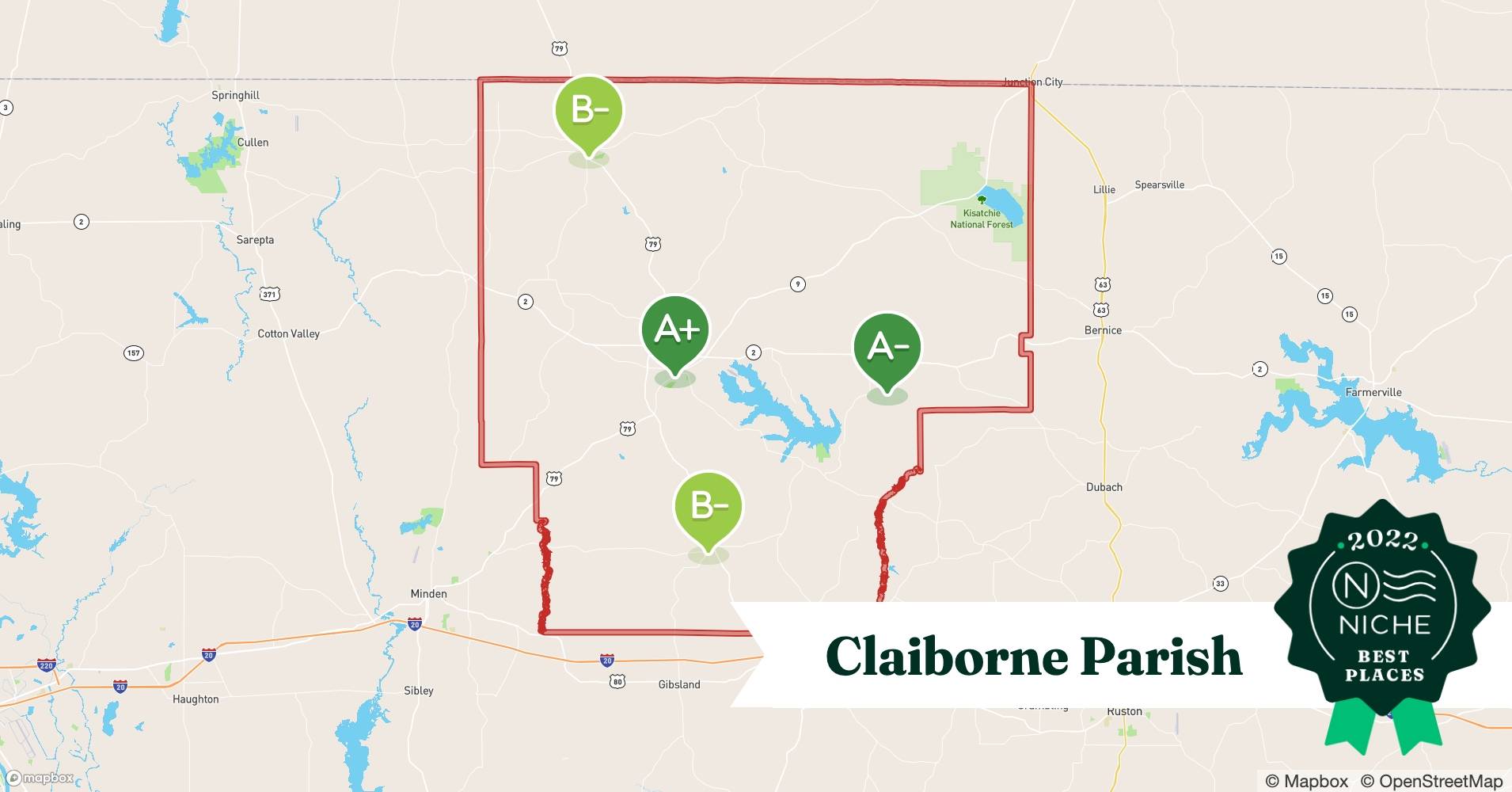 2022 Best Places to Live in Claiborne Parish, LA - Niche