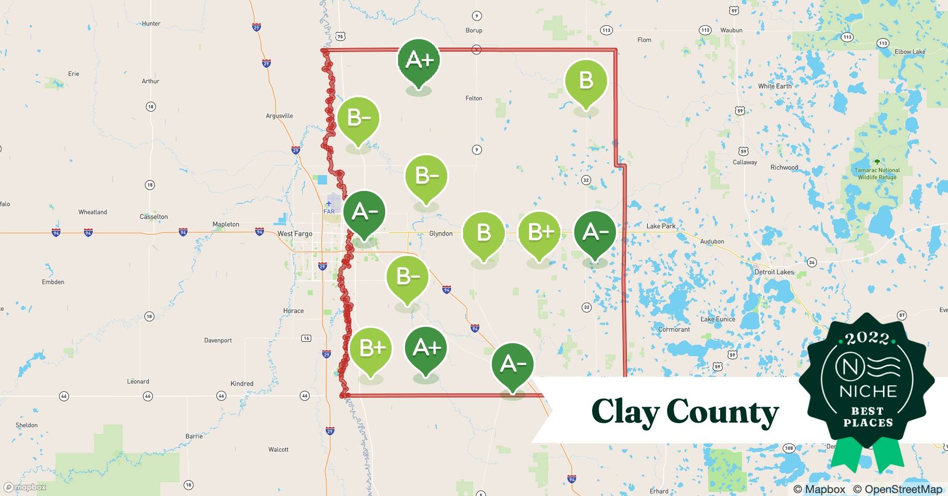 2022 Best Places to Raise a Family in Clay County, MN - Niche