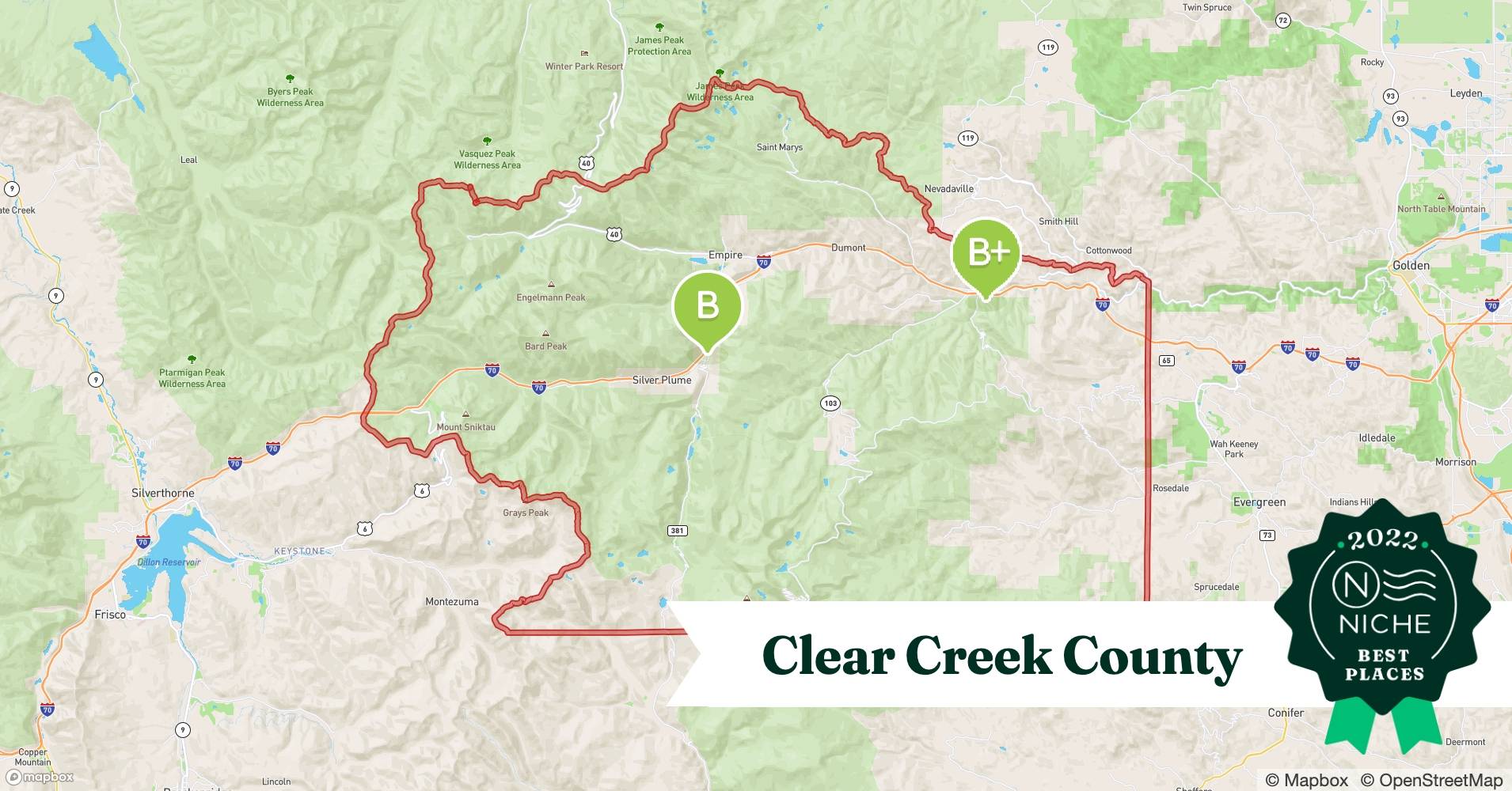 2022 Best Places to Live in Clear Creek County, CO - Niche