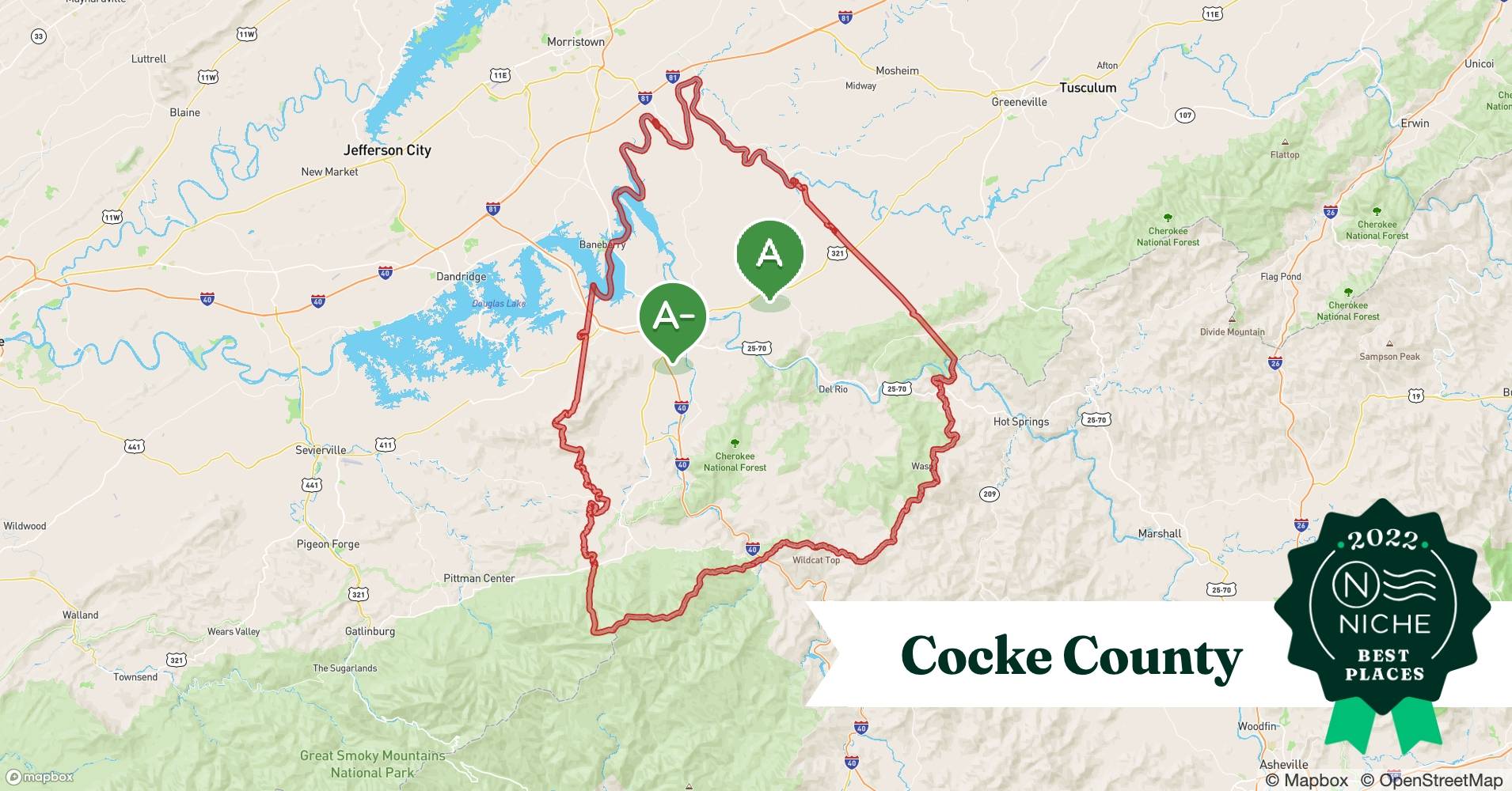 2022 Best Cocke County ZIP Codes to Raise a Family - Niche