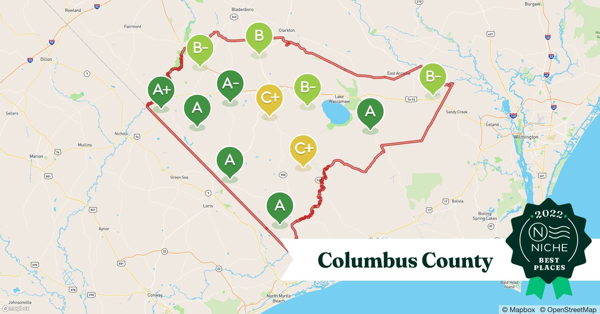 2022 Best Places to Live in Columbus County, NC - Niche
