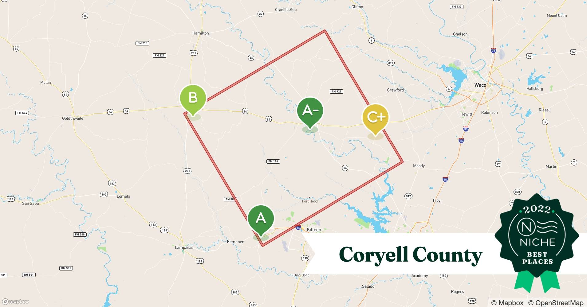 2022 Best Places to Live in Coryell County, TX - Niche