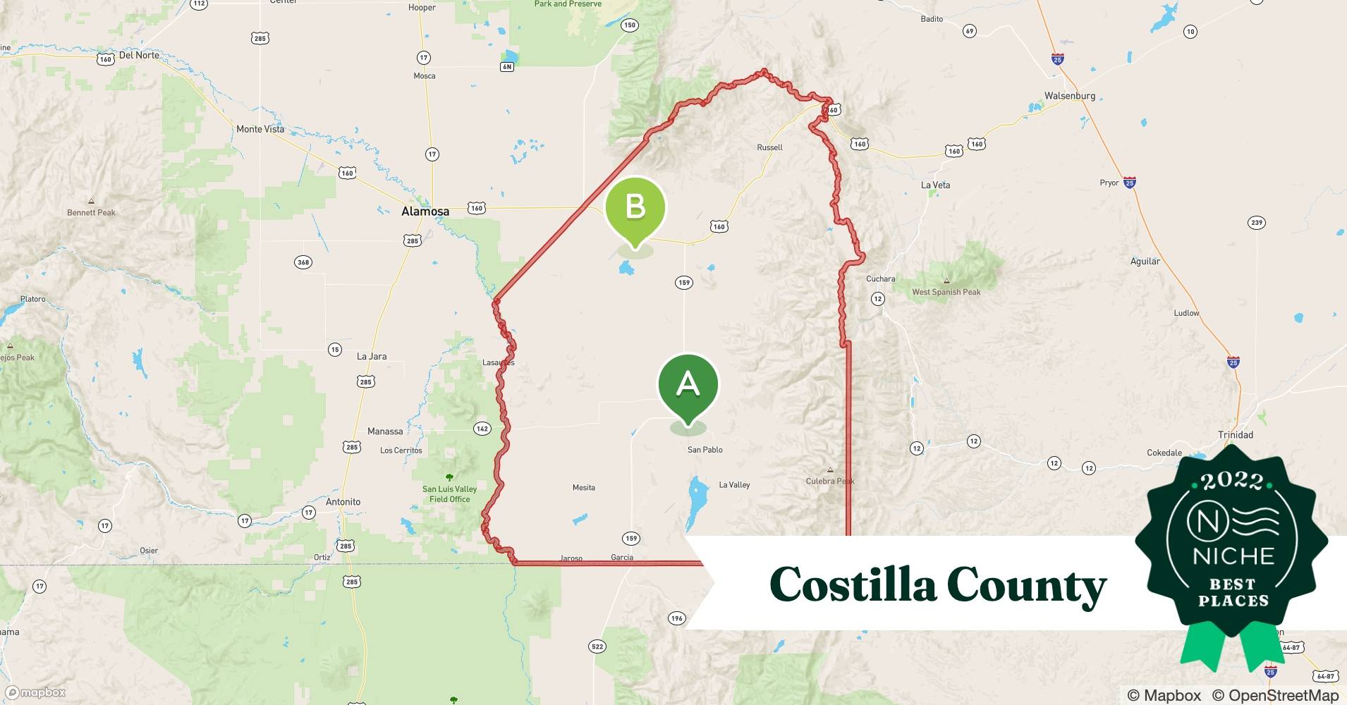 Best Costilla County ZIP Codes to Live In - Niche